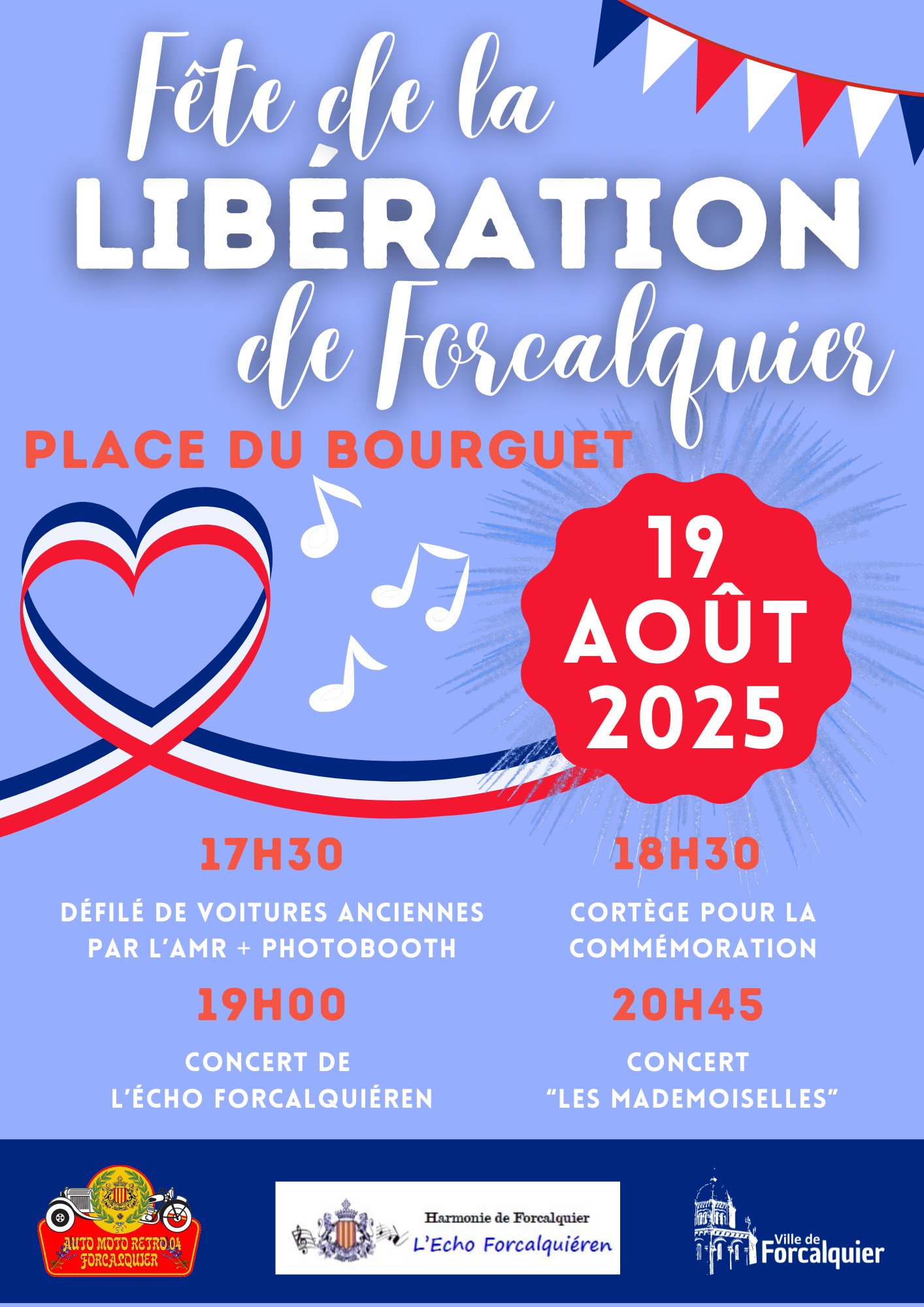 Fête de la Libération de Forcalquier | Agenda | Magazine Mouv'in