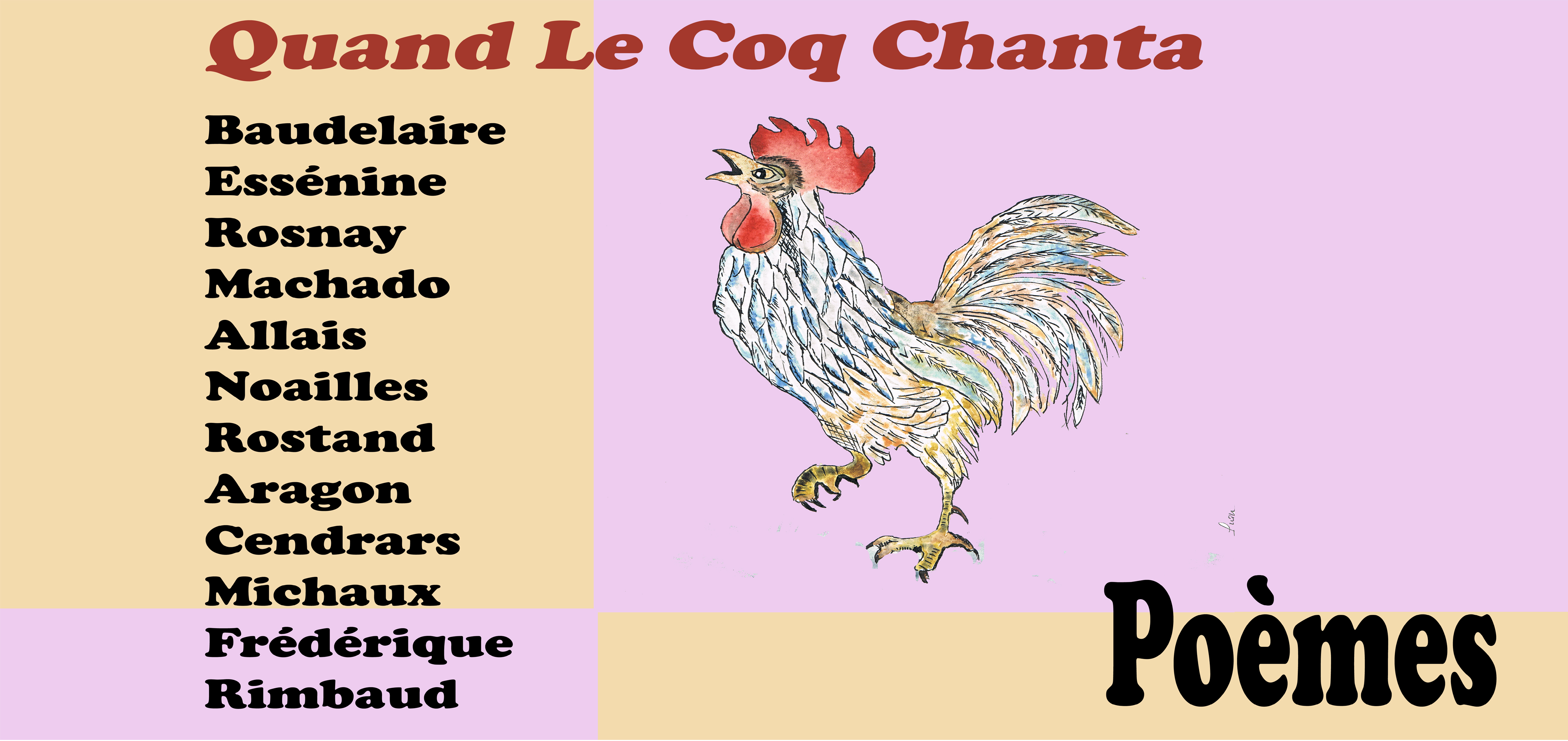 Spectacle Poétique Quand le Coq Chanta | Agenda | Magazine Mouv'in