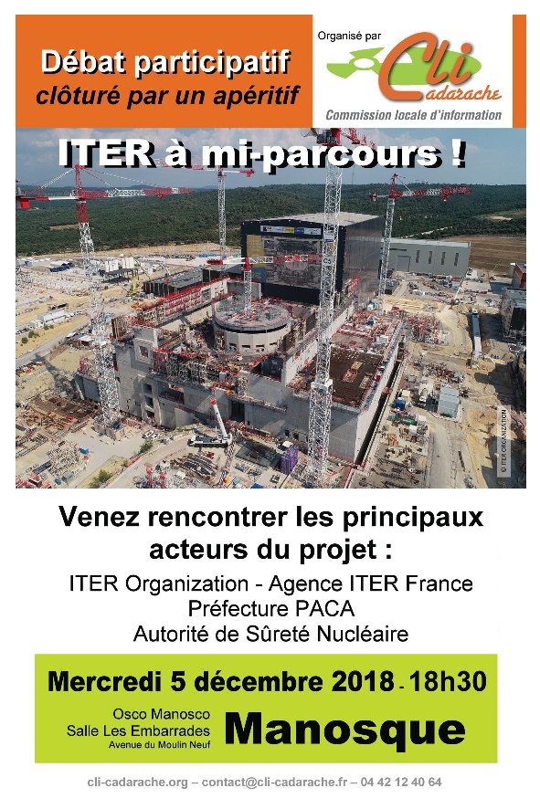 ITER à mi-parcours | Agenda | Magazine Mouv'in