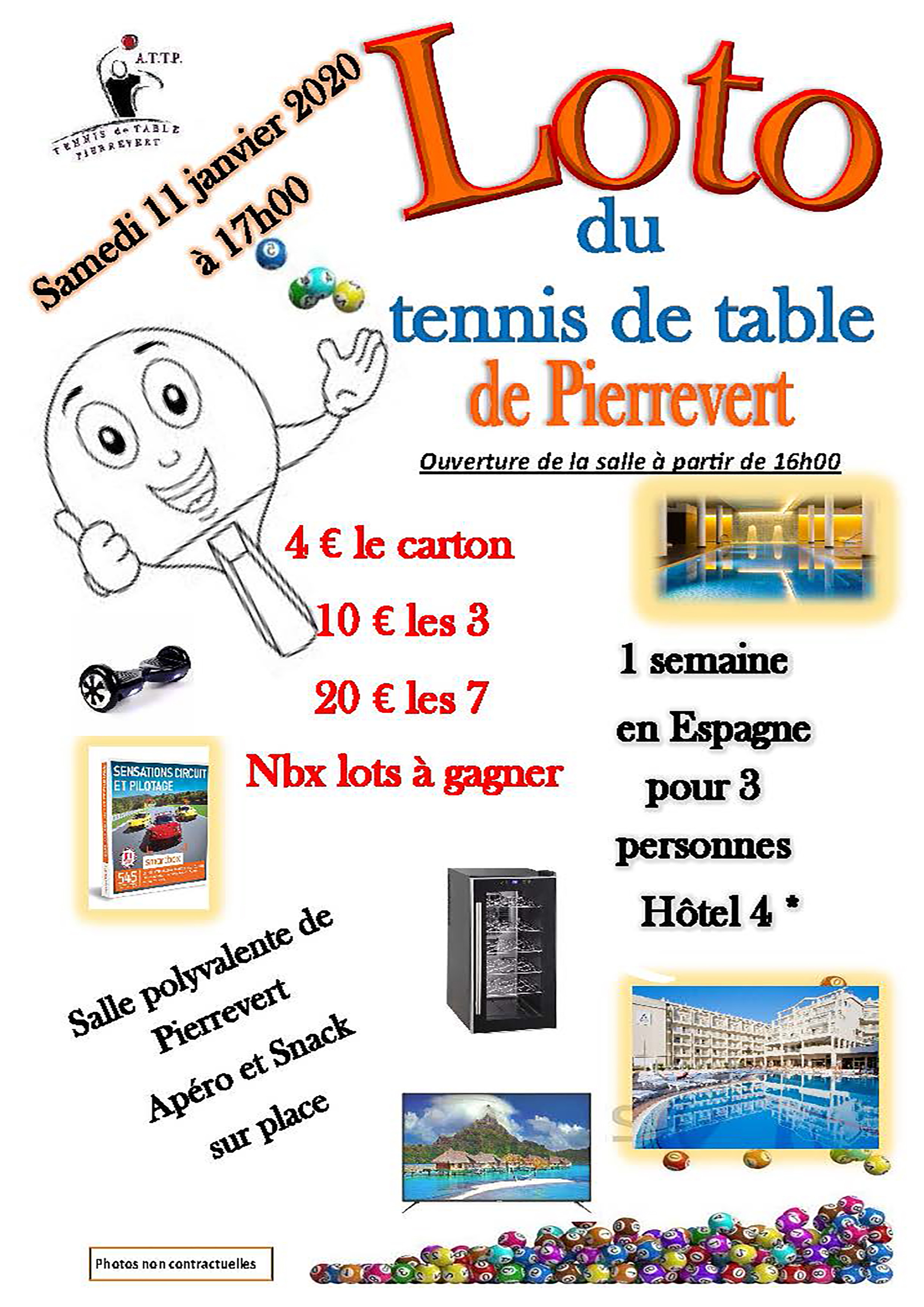 Loto de l'ATTP | Agenda | Magazine Mouv'in