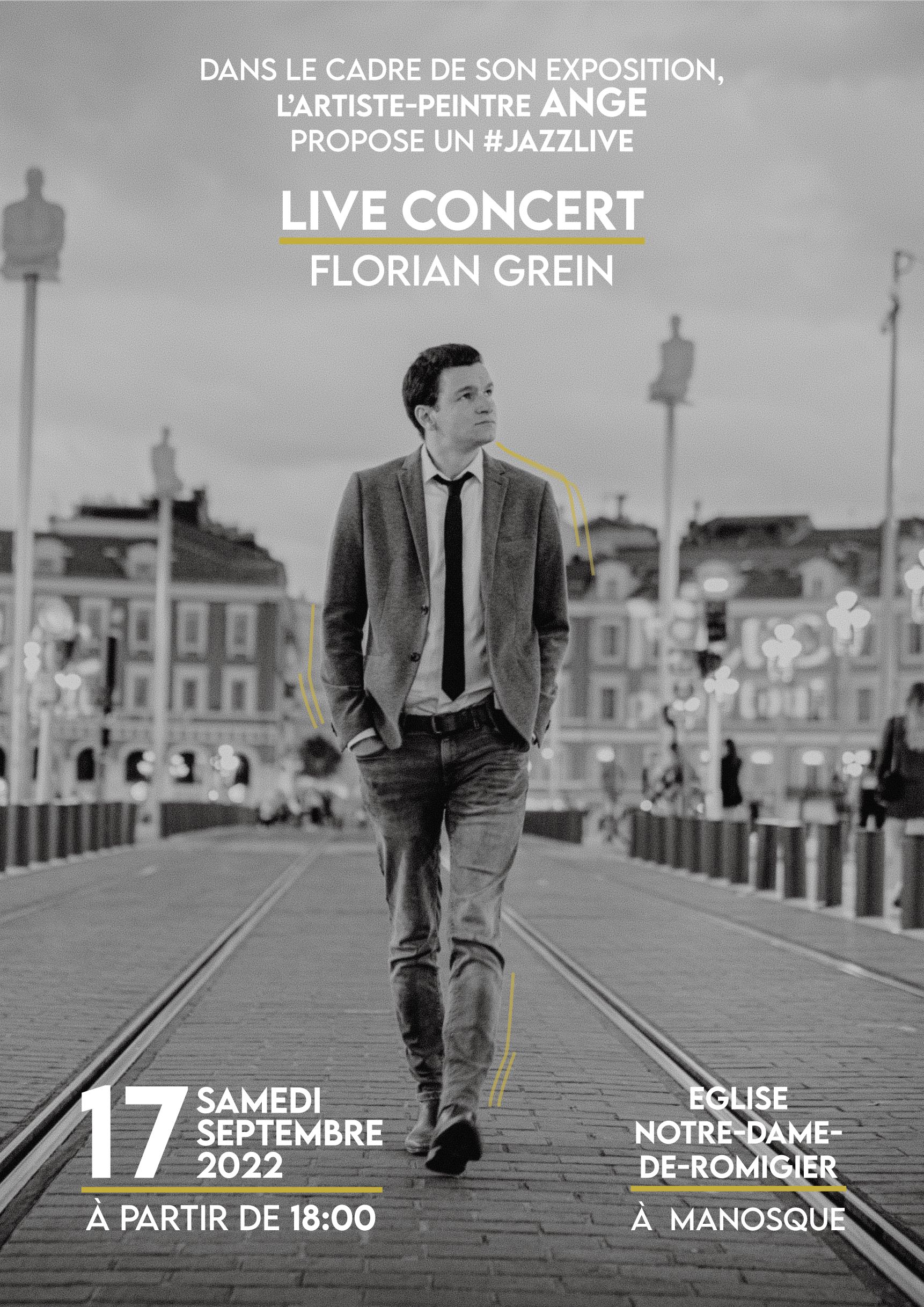 Live Concert Florian GREIN | Agenda | Magazine Mouv'in