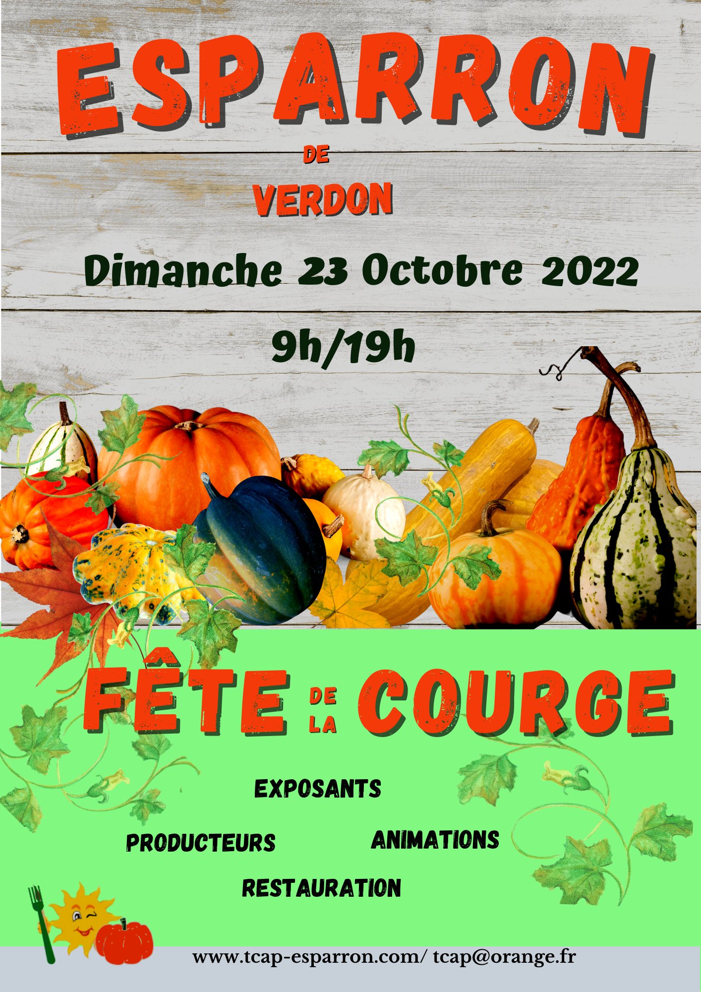 FETE DE LA COURGE | Agenda | Magazine Mouv'in